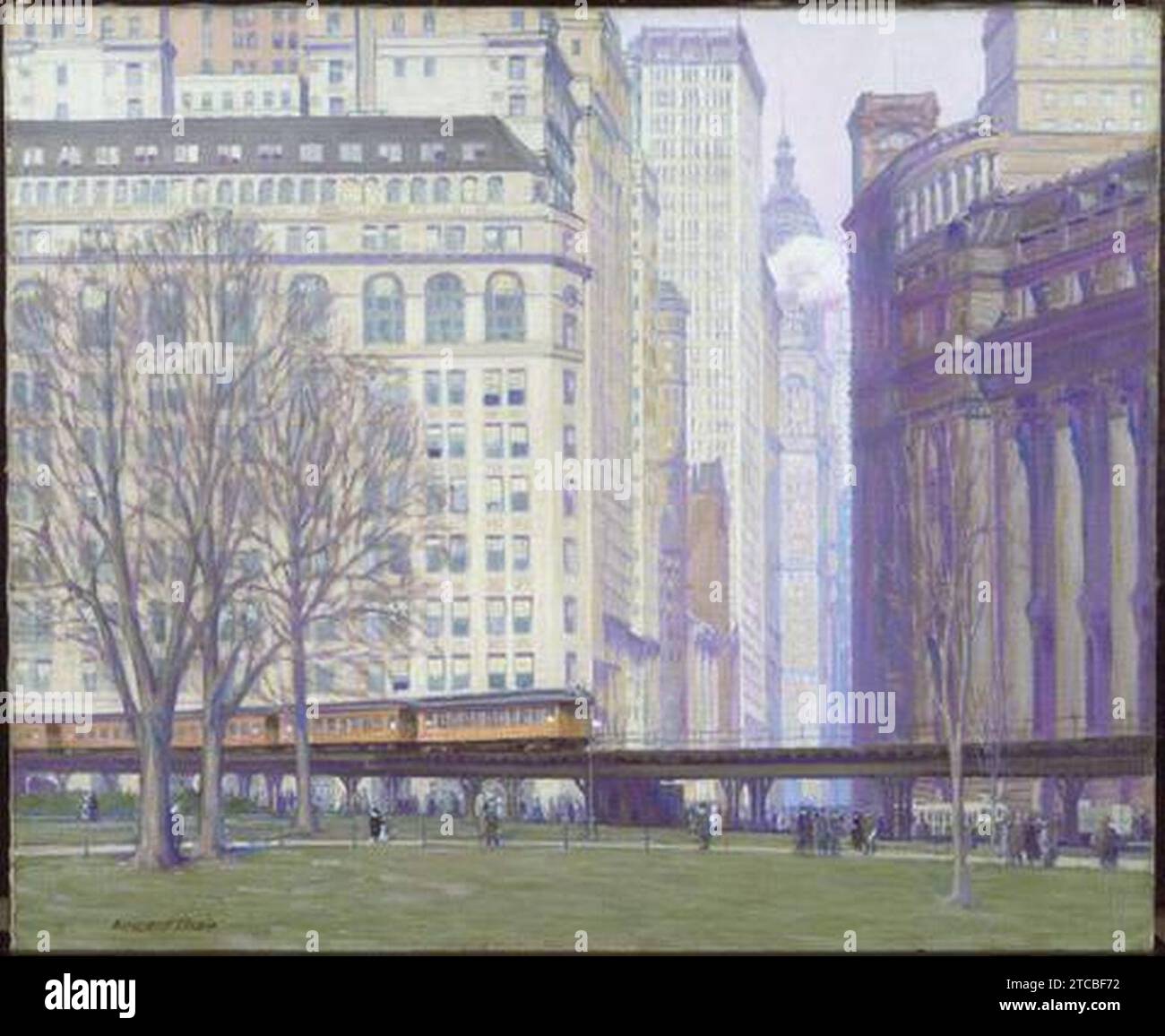 Where Broadway Begins 1970 41 Stock Photo - Alamy