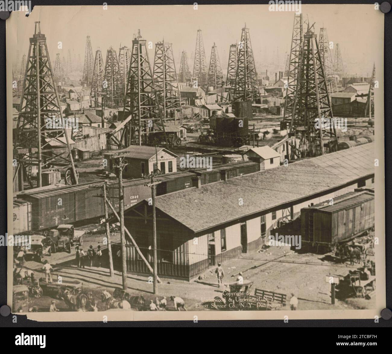 Where fortunes are made and lost overnight This is the famous oil town ...