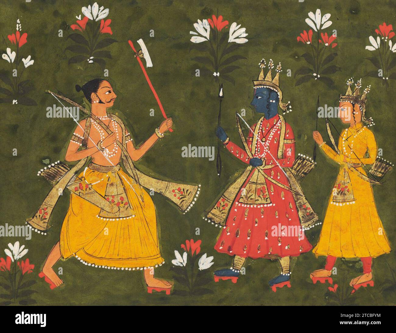 Lord rama breaking the bow hi-res stock photography and images - Alamy