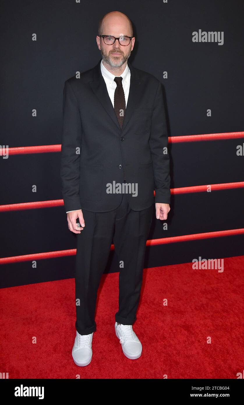 Sean Durkin attends the premiere of "The Iron Claw," Monday, Dec. 11 ...