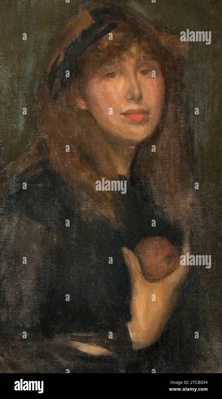 Whistler - Dorothy Seton (A Daughter of Eve), 1903, GLAHA 46331 Stock ...