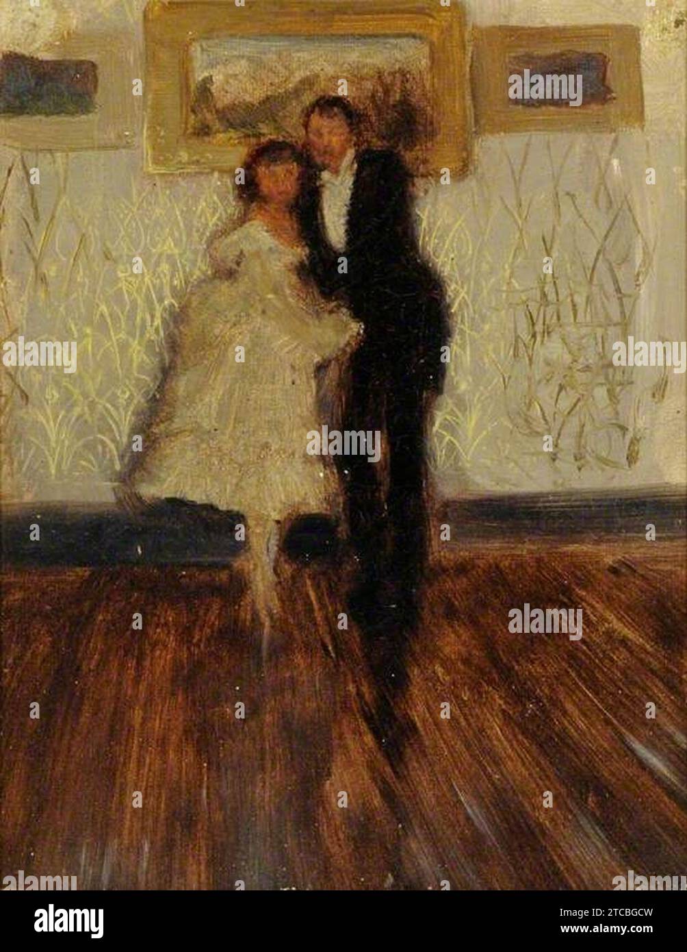 Whistler - The Dancing Lesson, VIS.1051 Stock Photo - Alamy