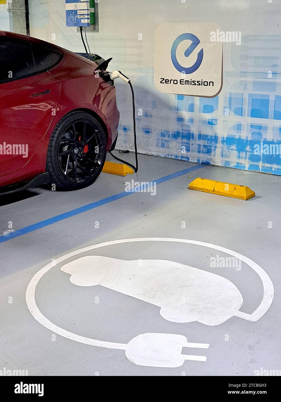 Mexico City, Mexico - September 6, 2023: BMW and Nissan add charging ...