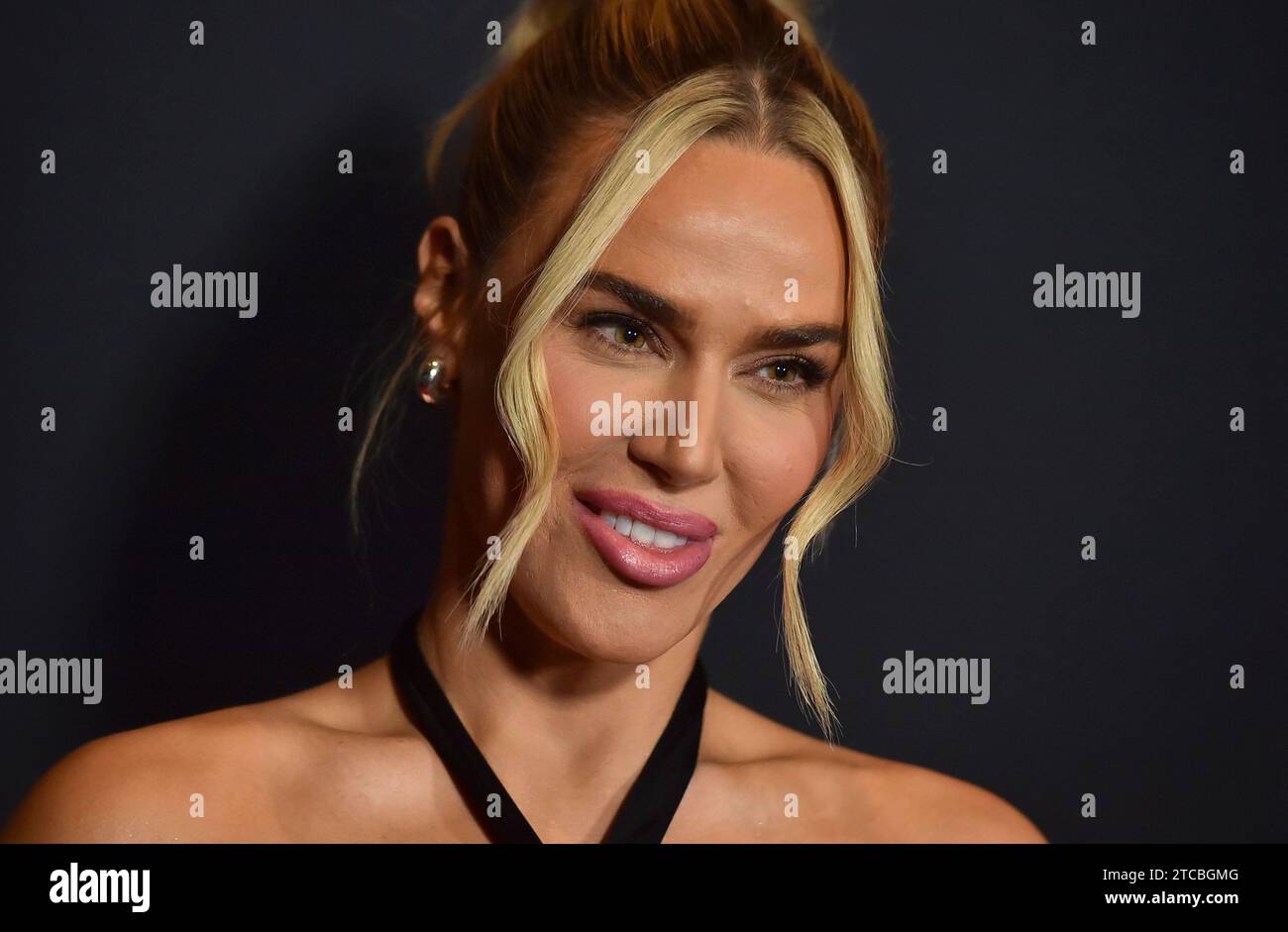 C.J. Perry attends the premiere of "The Iron Claw," Monday, Dec. 11 ...