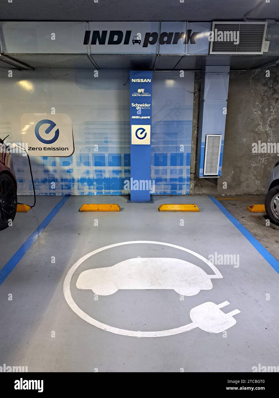 Mexico City, Mexico - September 6, 2023: BMW and Nissan add charging ...
