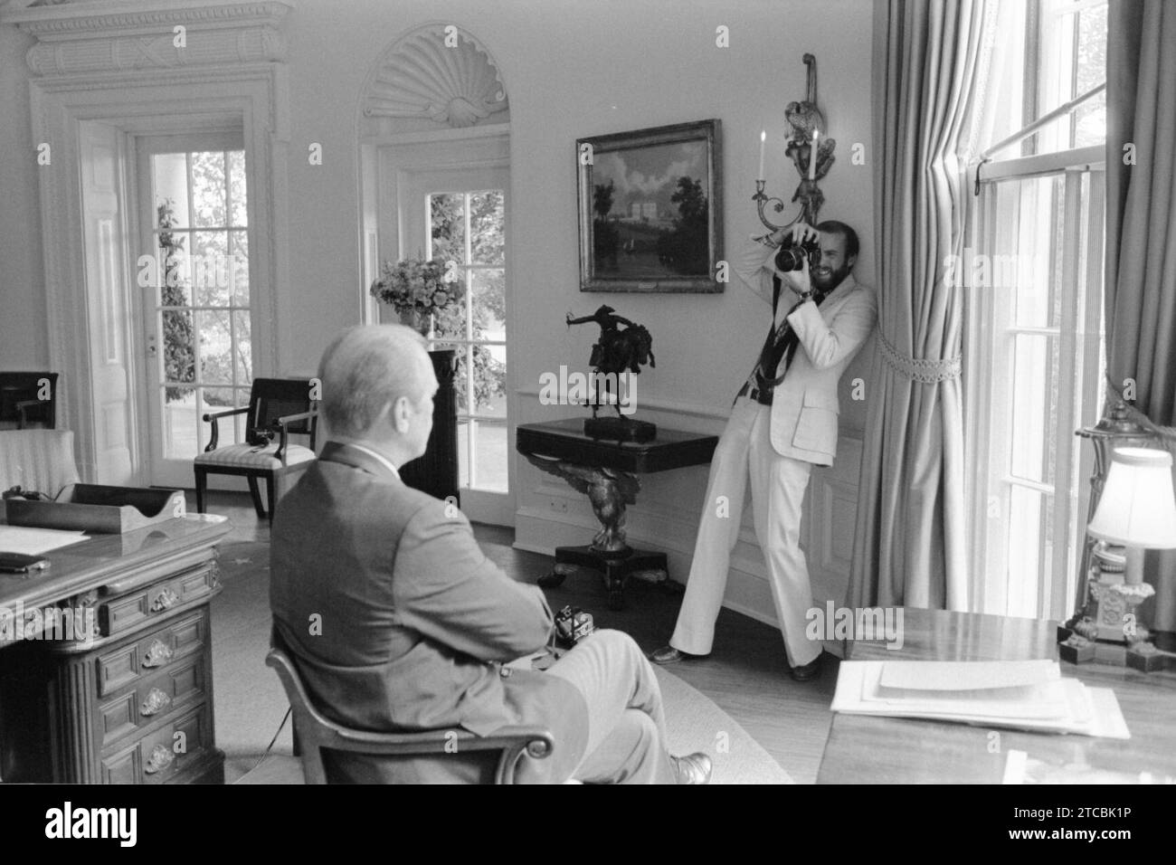 White House Photographer David Hume Kennerly Photographing President ...