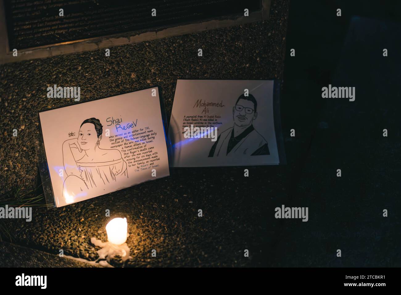 Seattle, United States. 10th Dec, 2023. A touching display of ...