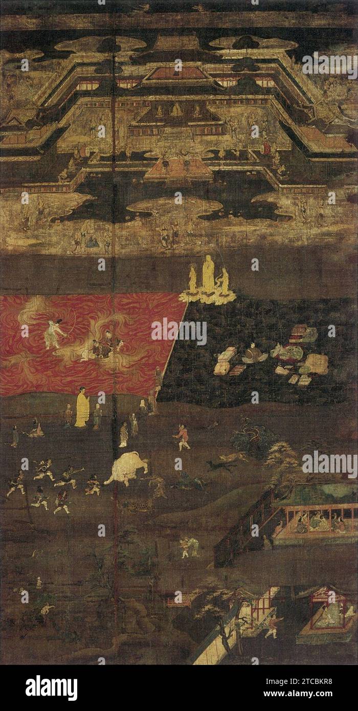 White path to the pure land of amida hi-res stock photography and ...