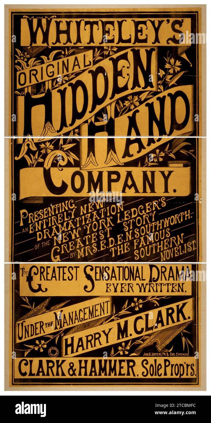 Whiteley's Original Hidden Hand Company presenting an entirely new ...