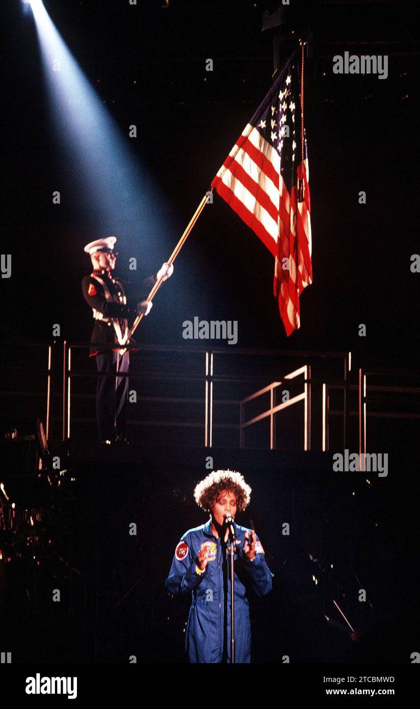 Whitney Houston Welcome Heroes 4 Stock Photo - Alamy