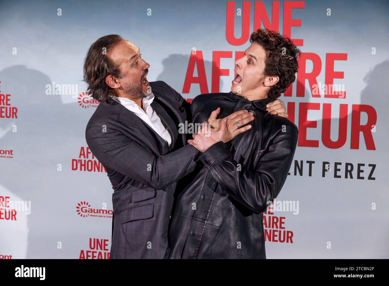 Paris, France. 11th Dec, 2023. Vincent Perez and Noham Edje attend the ...