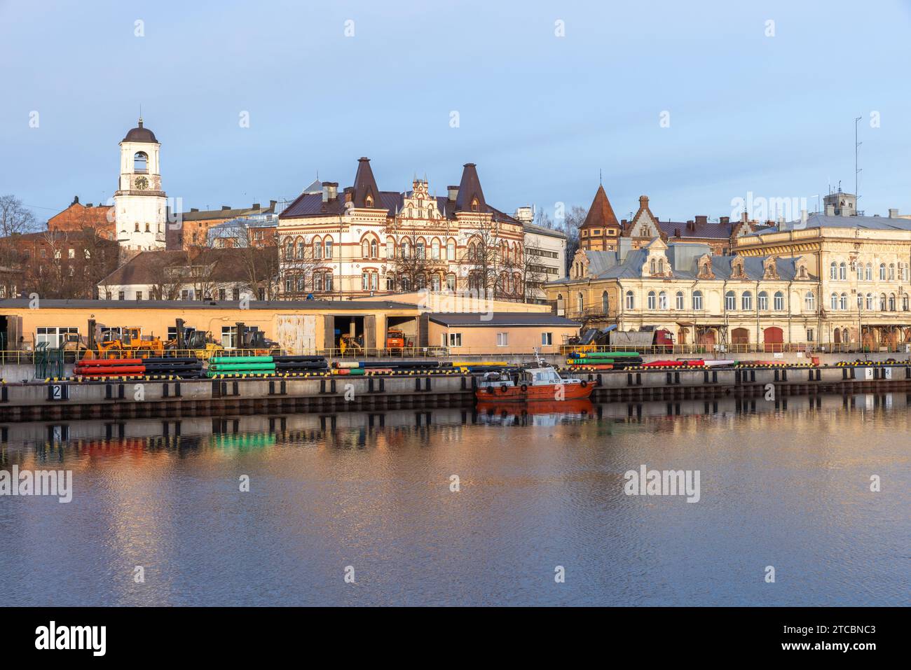 Goods port of vyborg russia hi-res stock photography and images - Alamy