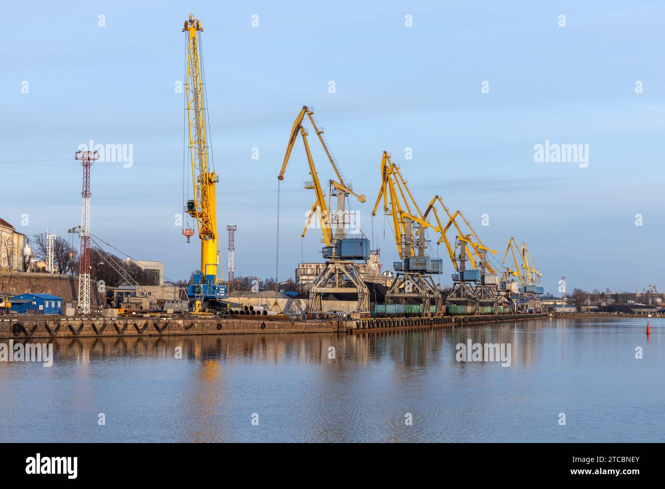 Goods port of vyborg russia hi-res stock photography and images - Alamy