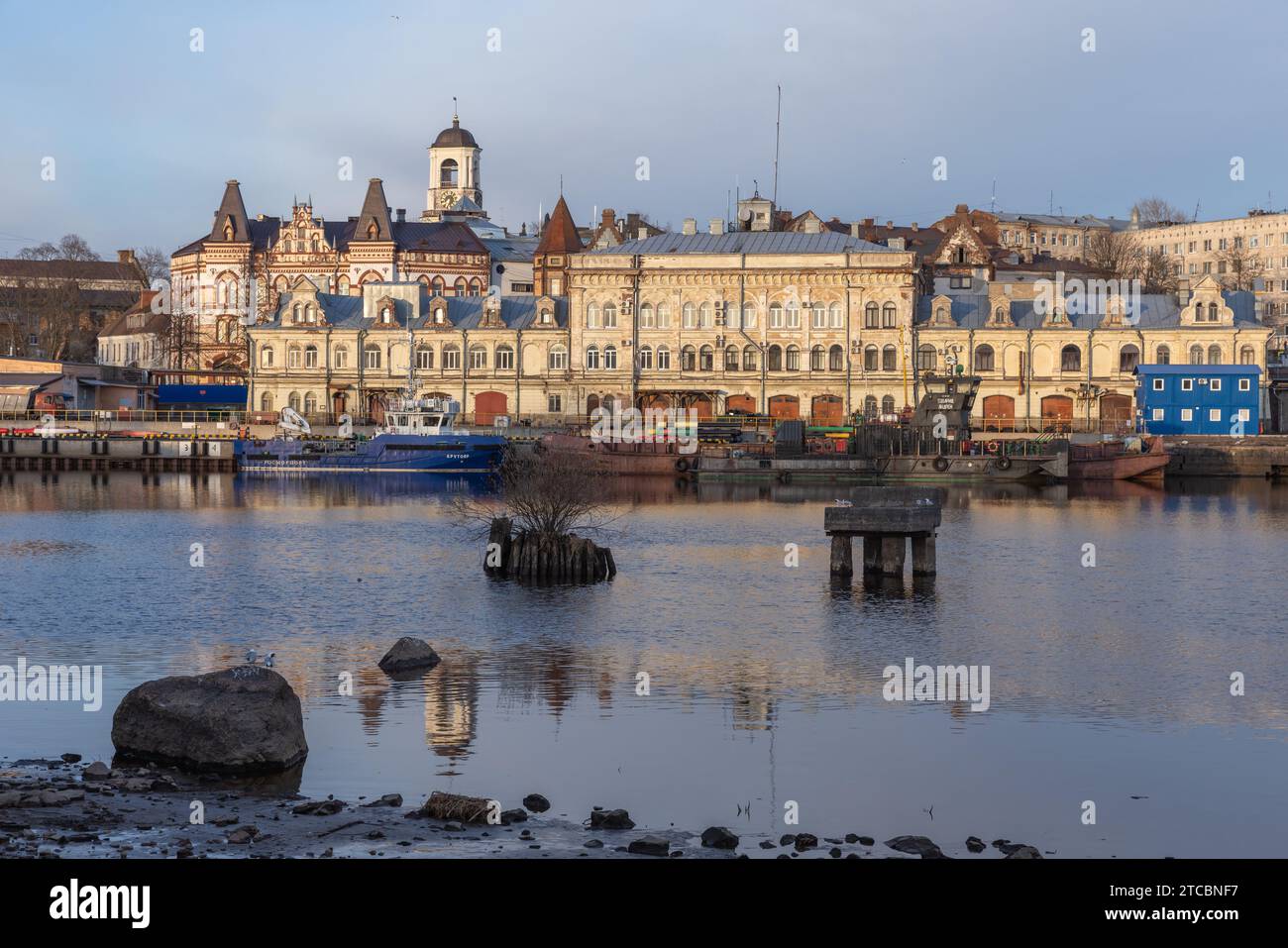 Goods port of vyborg russia hi-res stock photography and images - Alamy