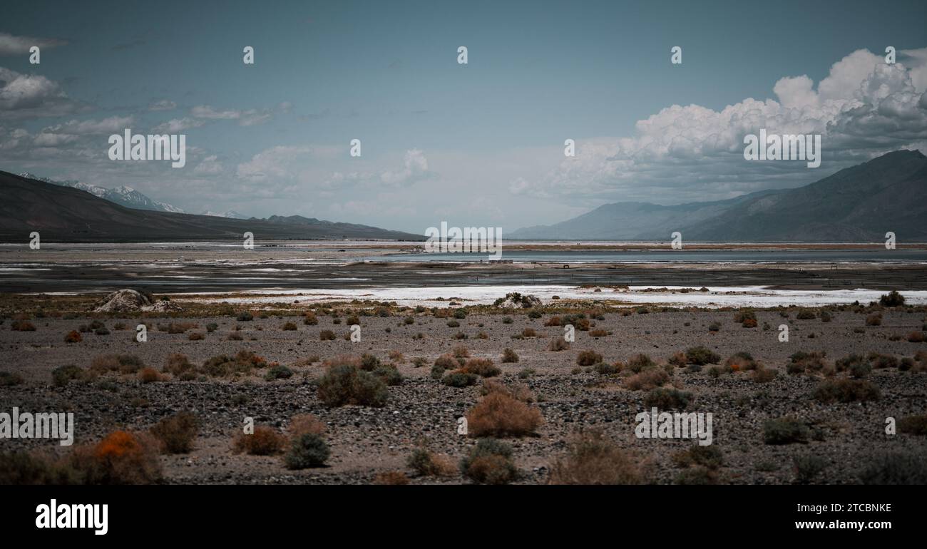 Peaceful river landscape distant mountain hi-res stock photography and ...
