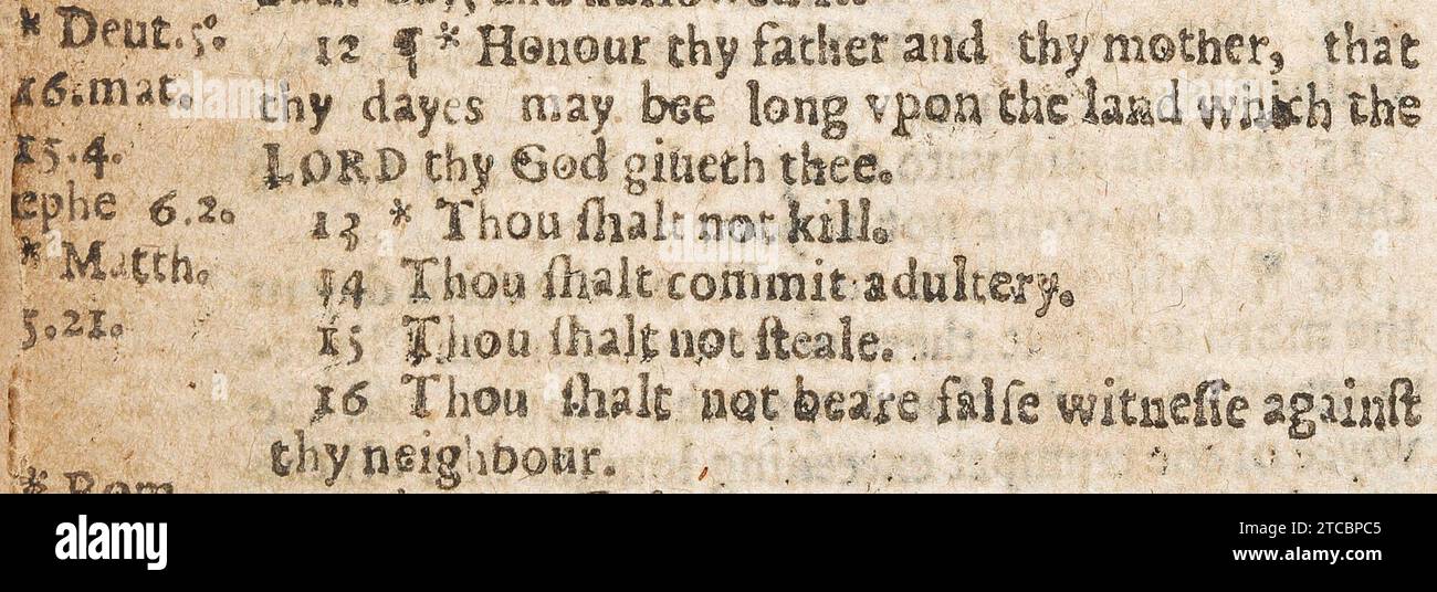 Wicked bible hi-res stock photography and images - Alamy