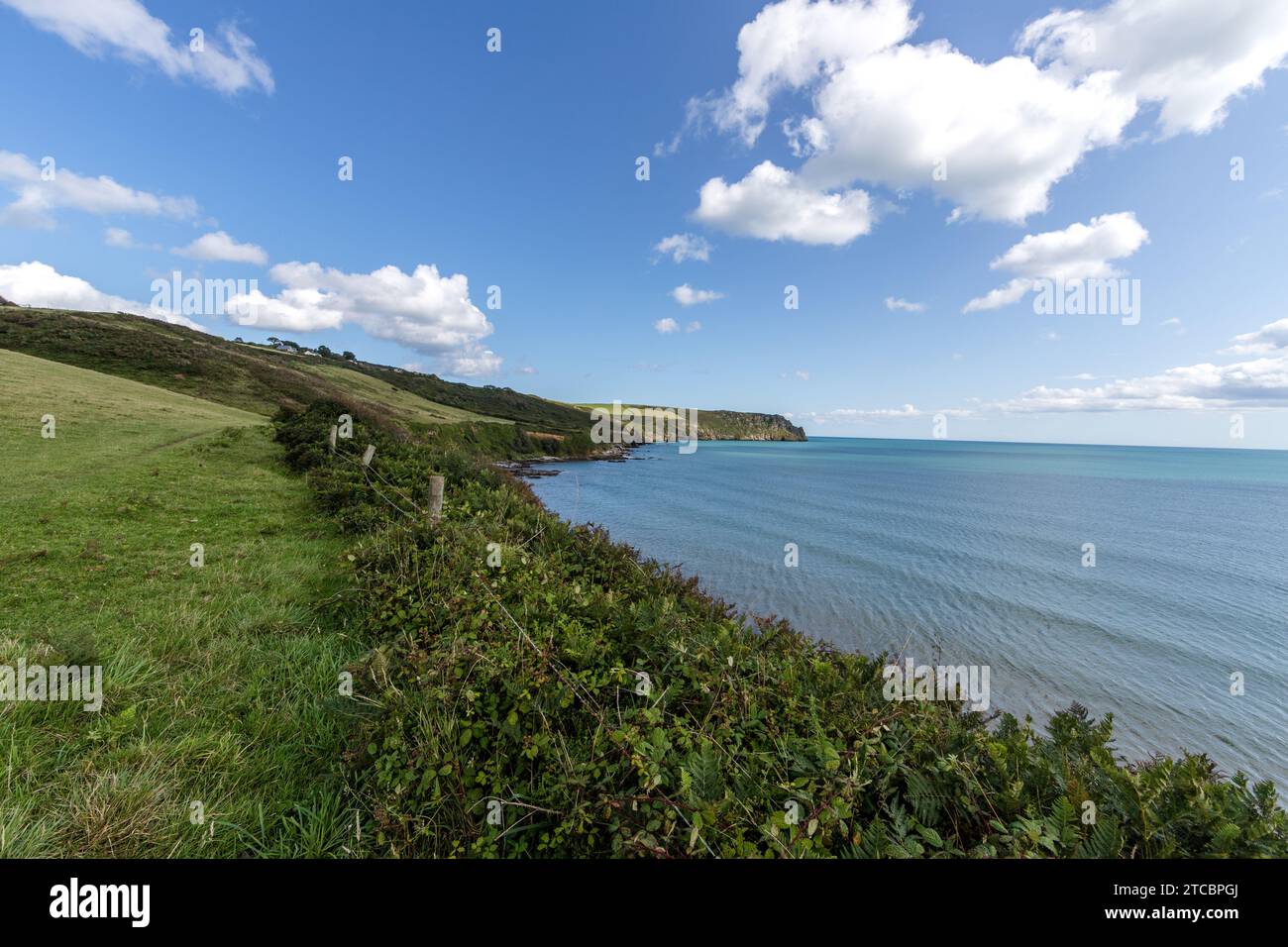 Cornwall coast line Stock Photo - Alamy