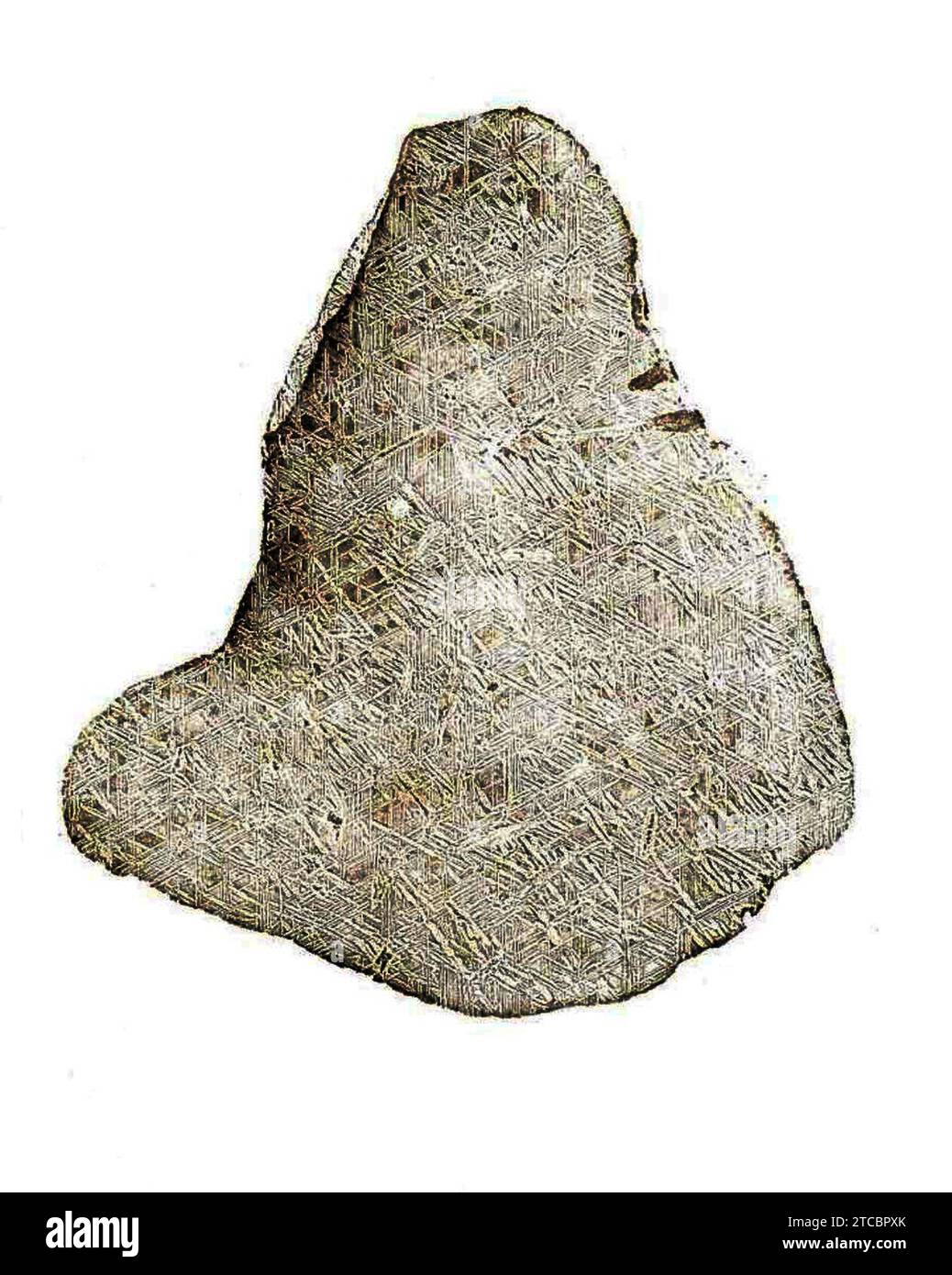 Widmanstatten hi-res stock photography and images - Alamy