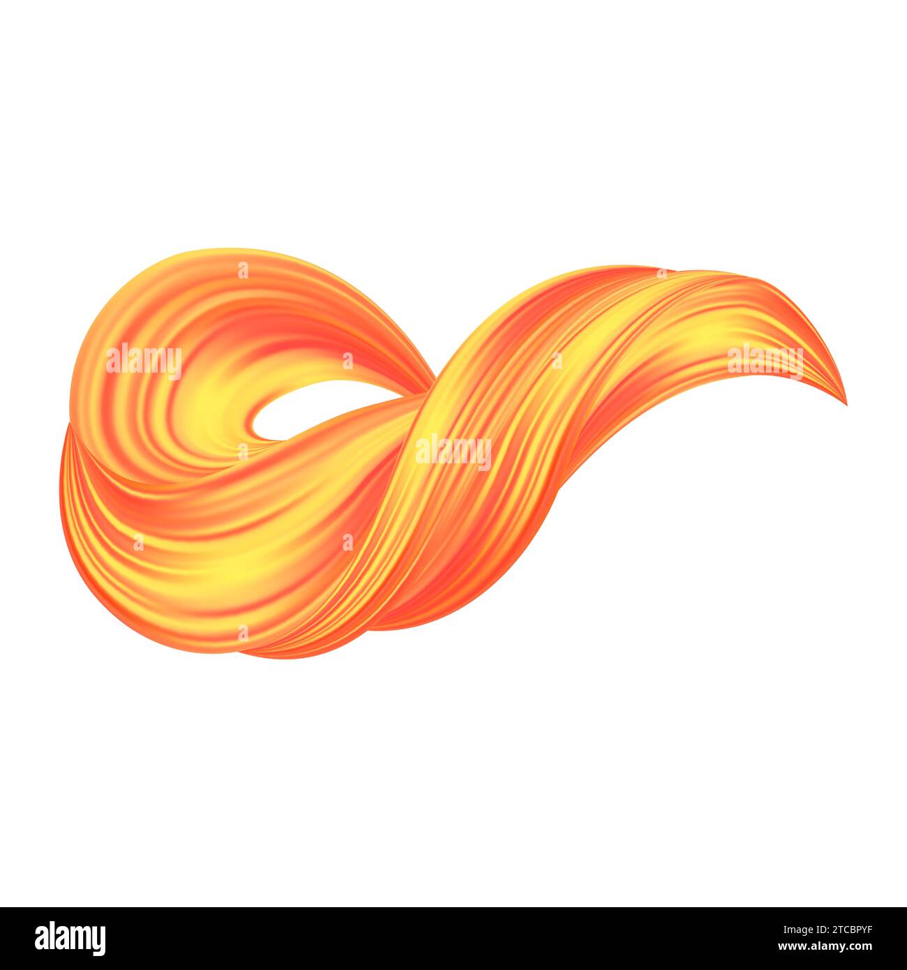 3d Brushstroke gradient texture brush Stock Vector Image & Art - Alamy