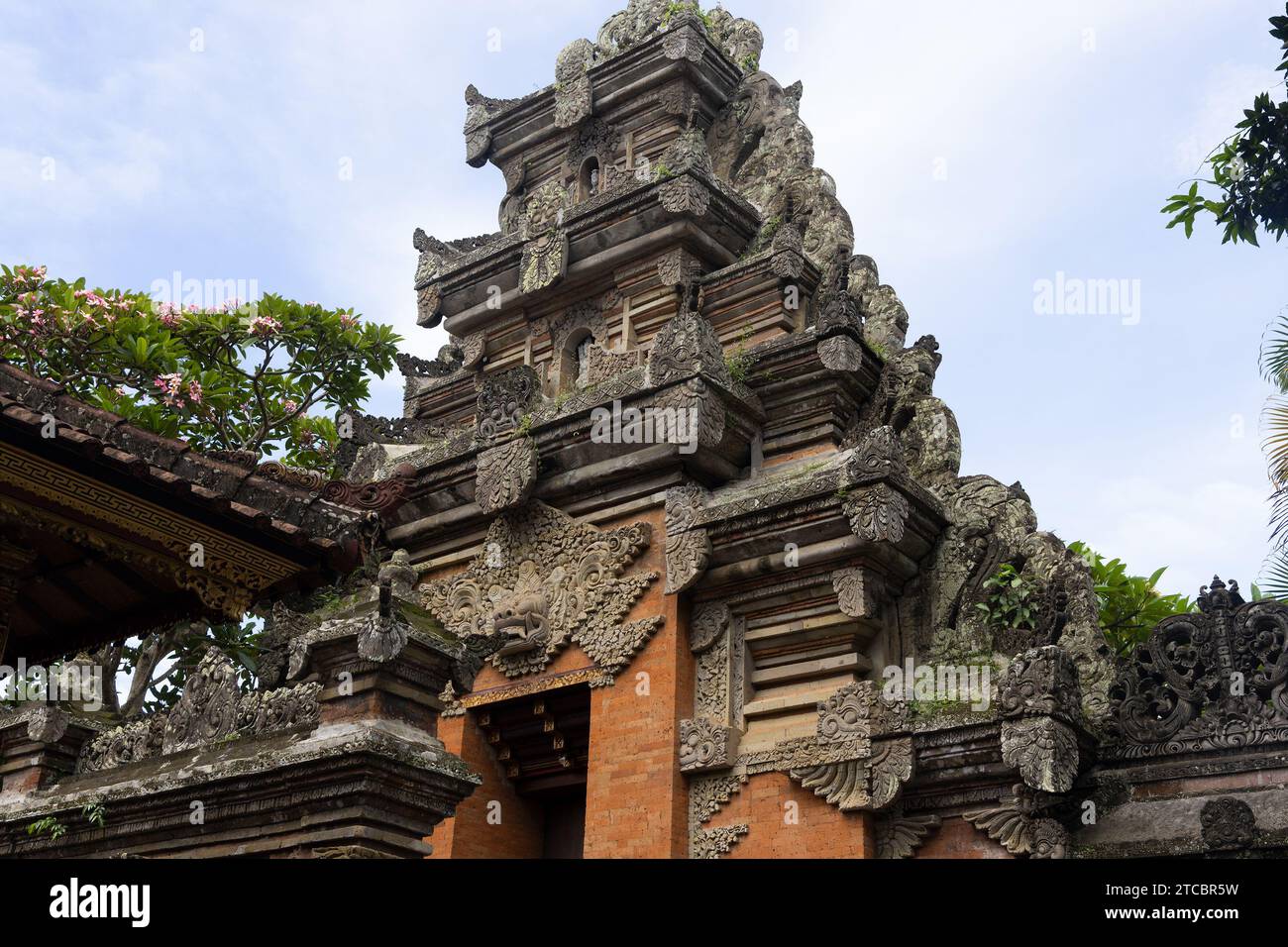 Royal palace in Ubud, Bali Stock Photo - Alamy