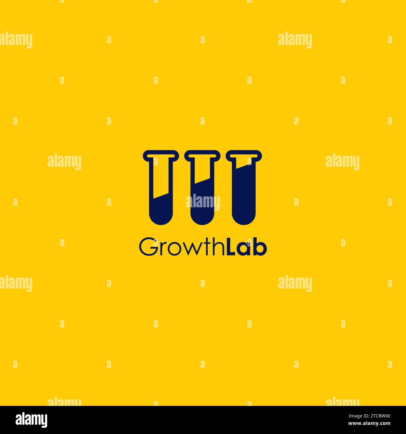 Growth Lab Logo Simple. Laboratory Logo Vector Stock Vector Image & Art ...