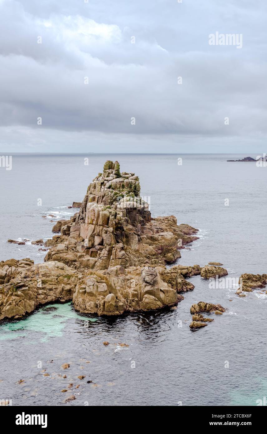 Cornwall coast line Stock Photo - Alamy