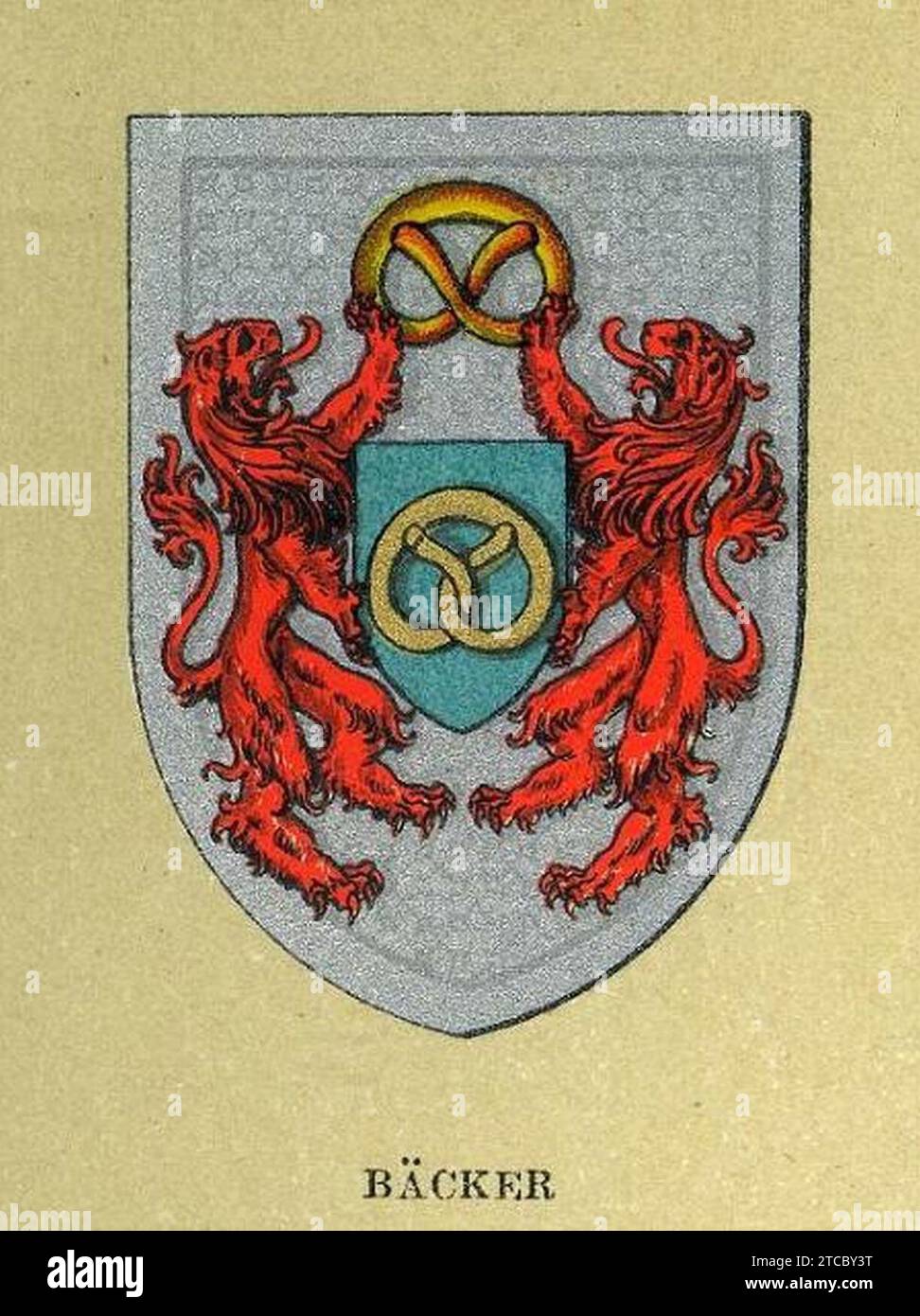 Wiener gewerbewappen baecker hi-res stock photography and images - Alamy