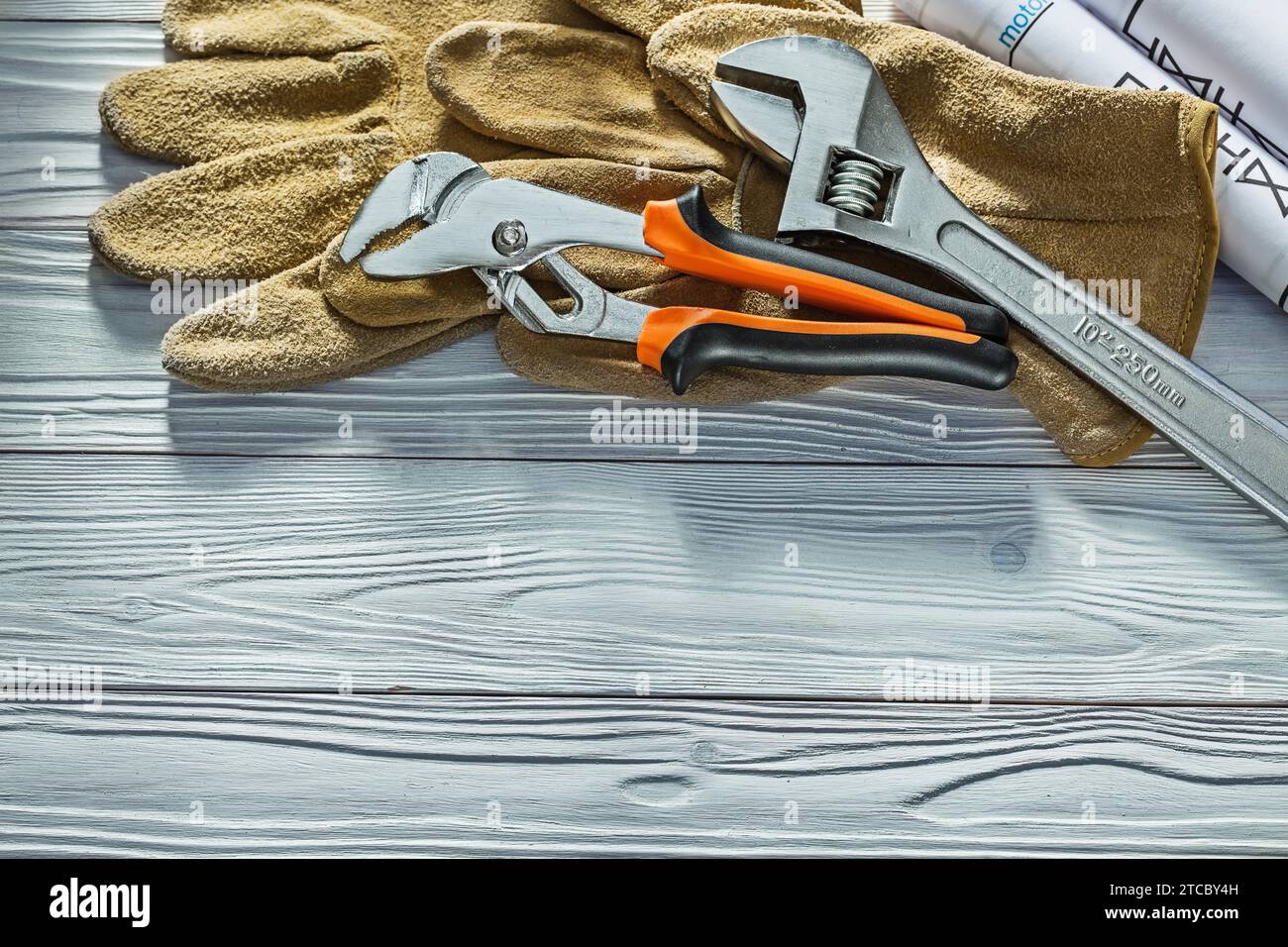 Plumbing tools adjustable monkey spanner and plumb bob spanner building ...