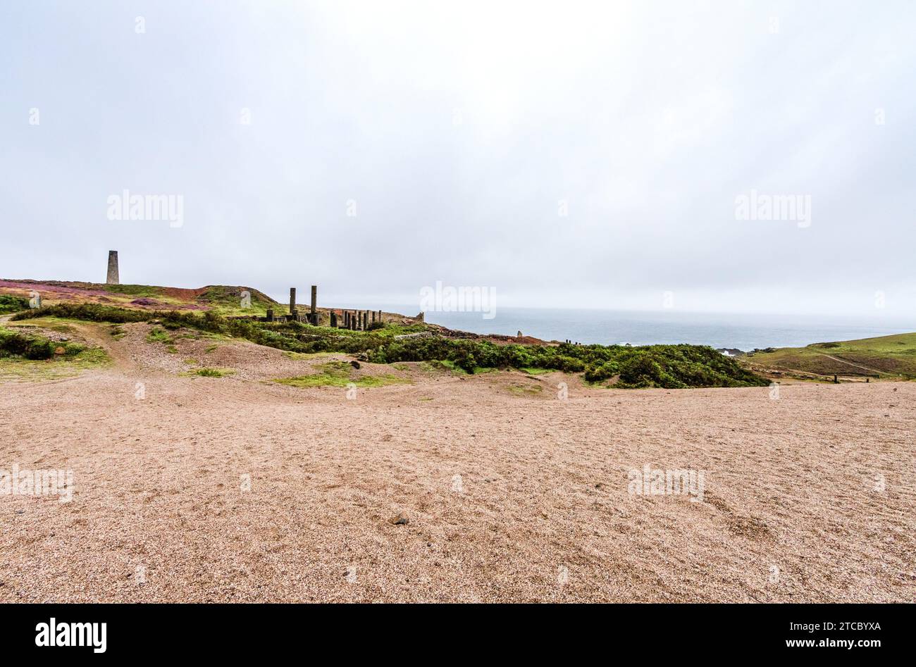 Cornwall coast line Stock Photo - Alamy