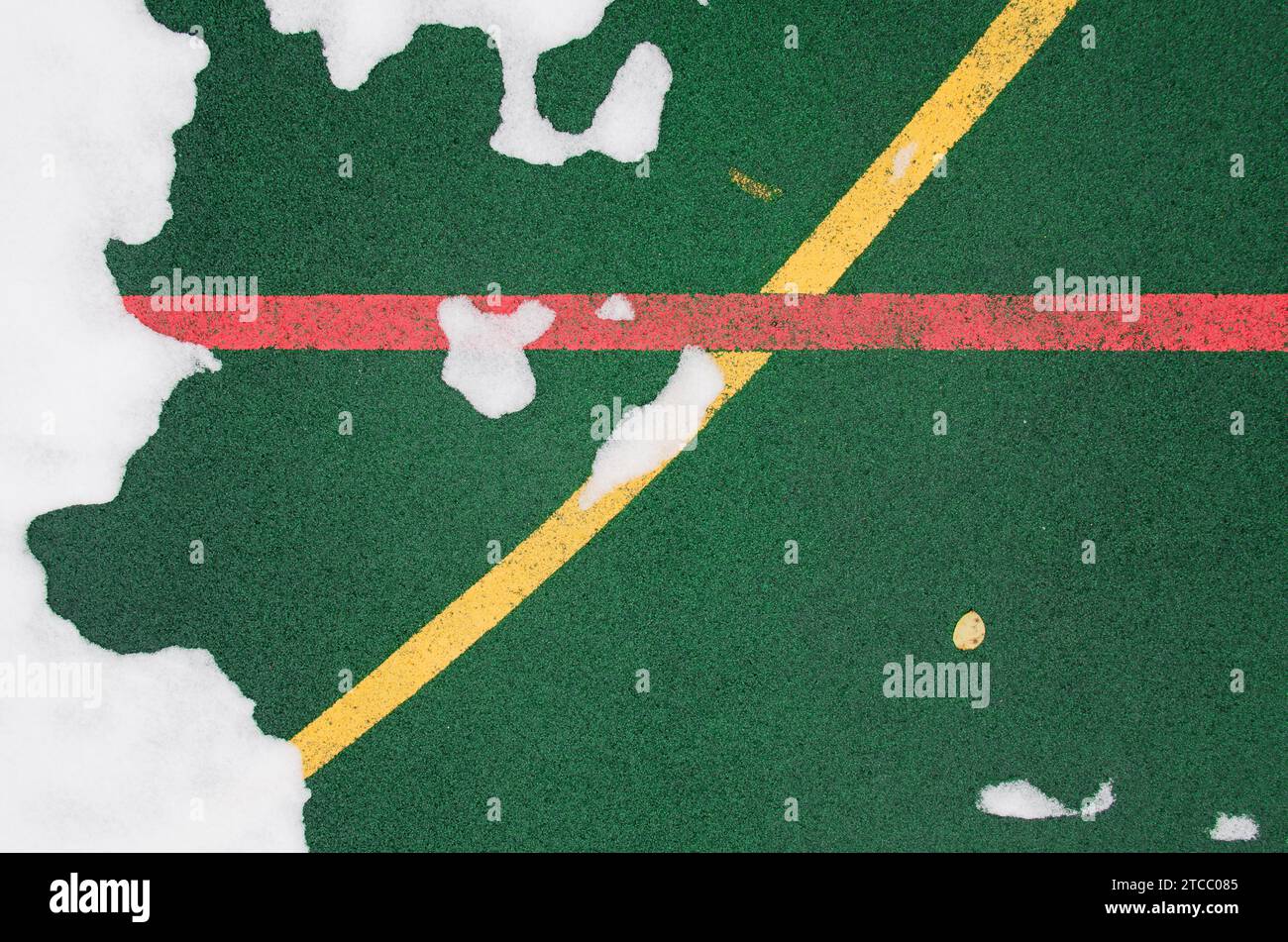 A close-up is a specialized outdoor sports ground covering a rubber ...