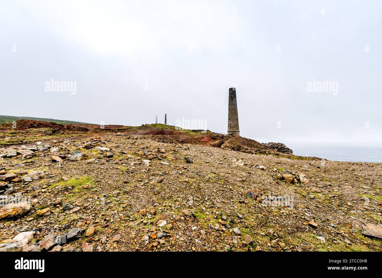 Cornwall coast line Stock Photo - Alamy