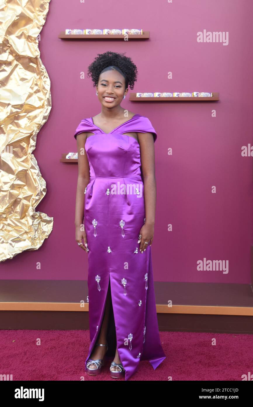 Los Angeles, California, USA 10th December 2023 Actress Calah Lane ...