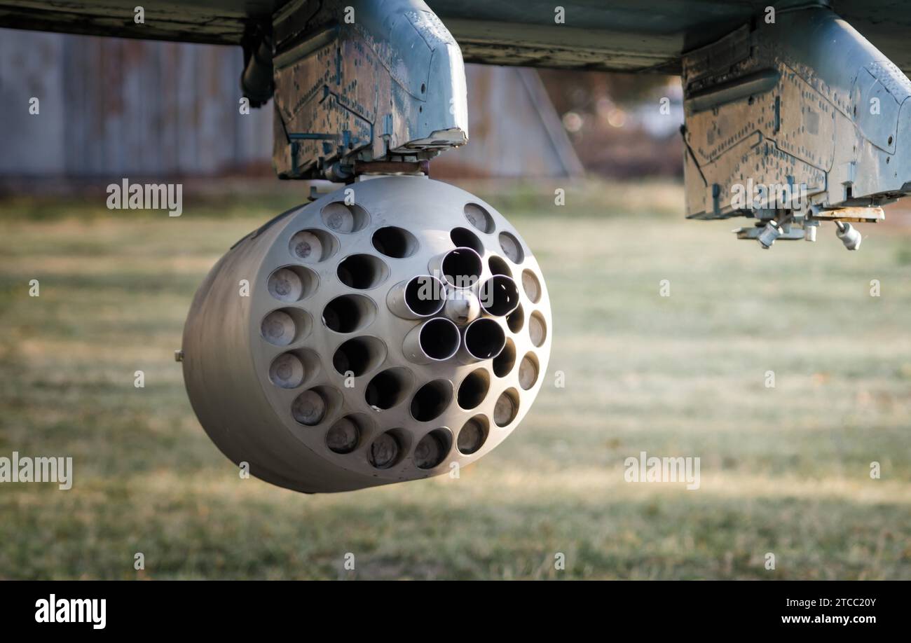 Helicopter rocket launcher hi-res stock photography and images - Alamy