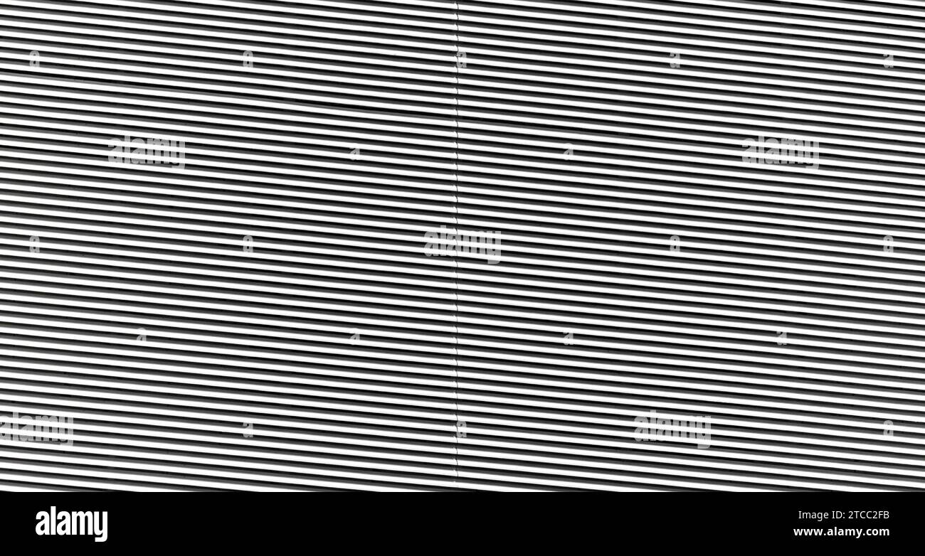 Abstract black and white striped wall pattern Stock Photo - Alamy