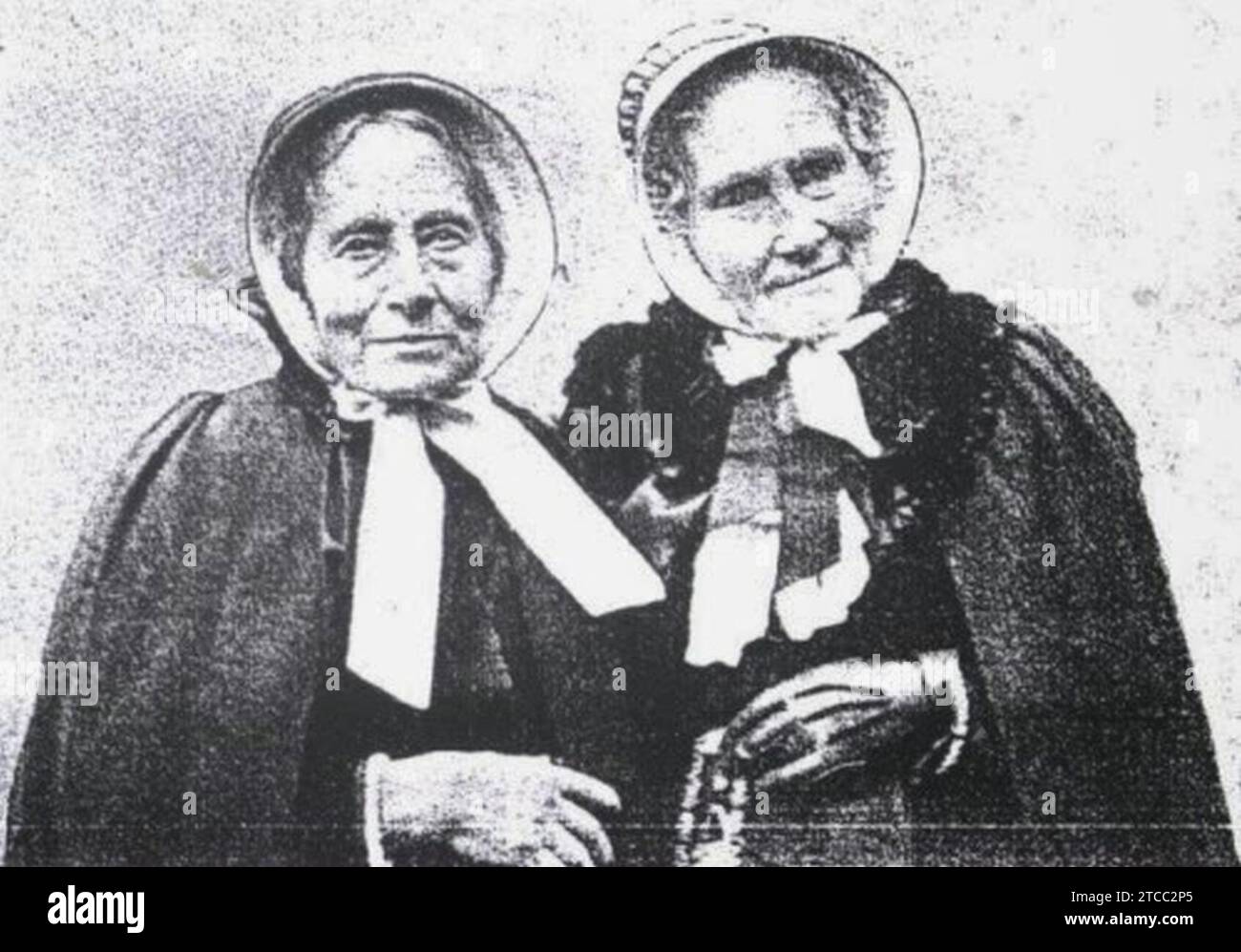 Wigham eliza and sister mary edmundson Stock Photo - Alamy