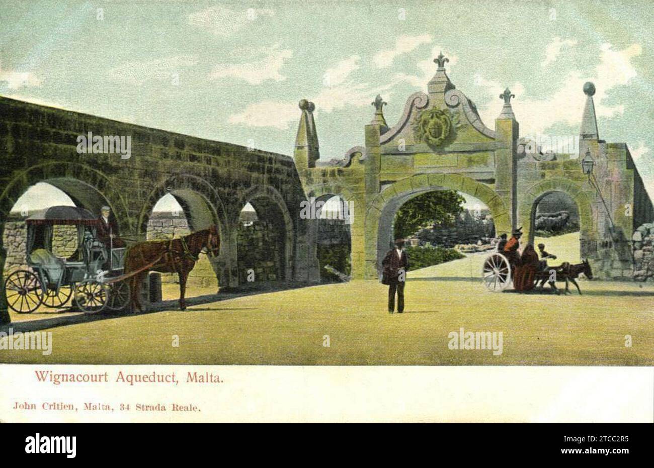 Wignacourt aqueduct hi-res stock photography and images - Alamy