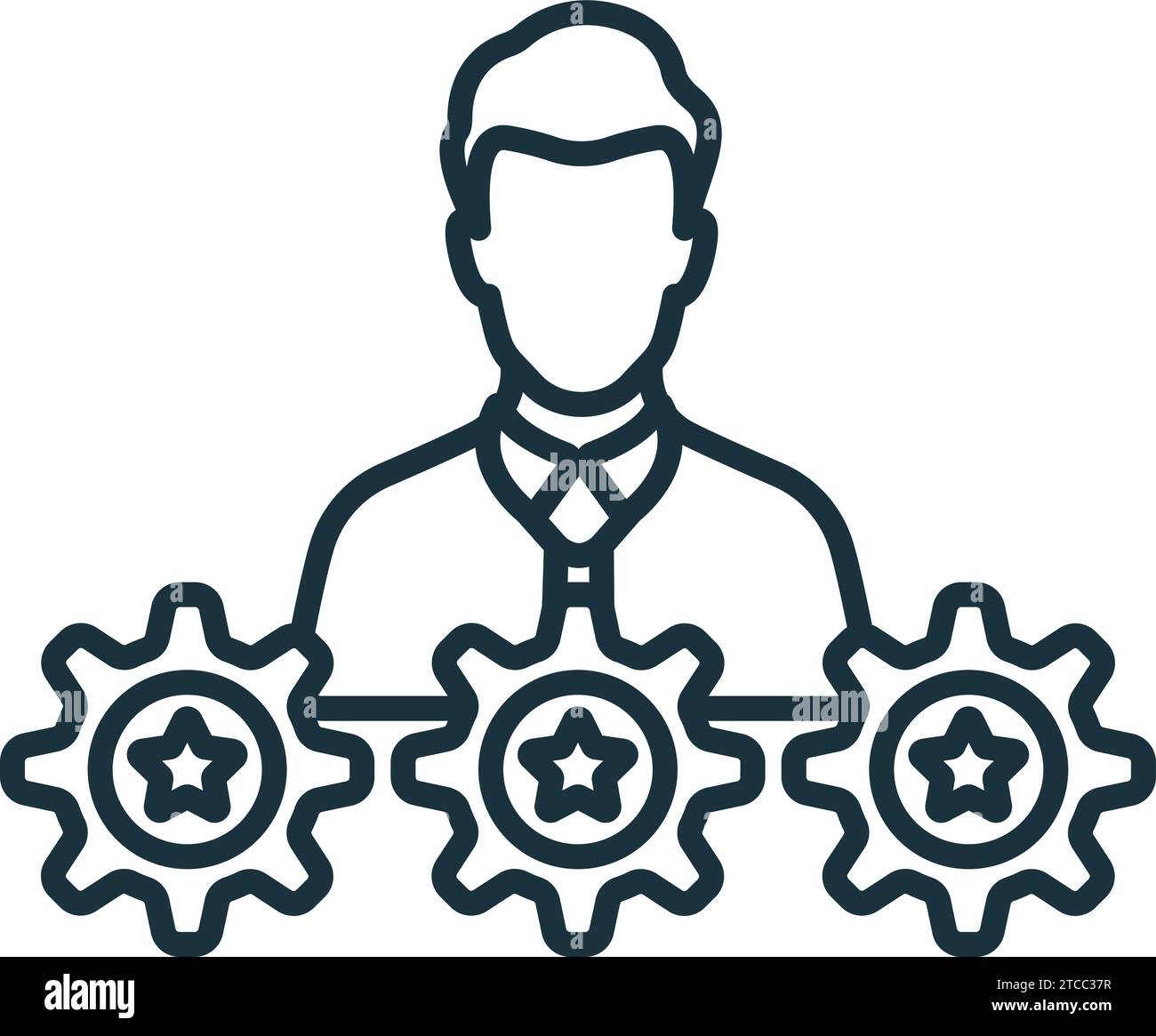 Experience icon. Monochrome simple sign from critical thinking ...