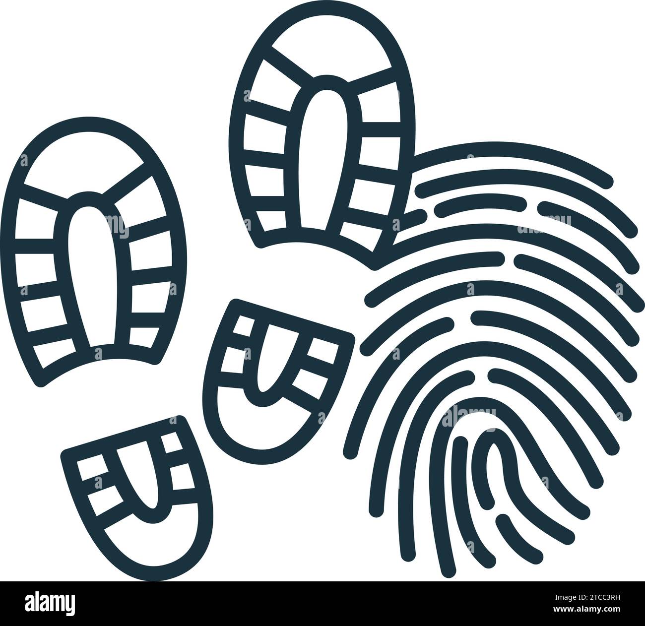 Evidence icon. Monochrome simple sign from critical thinking collection ...