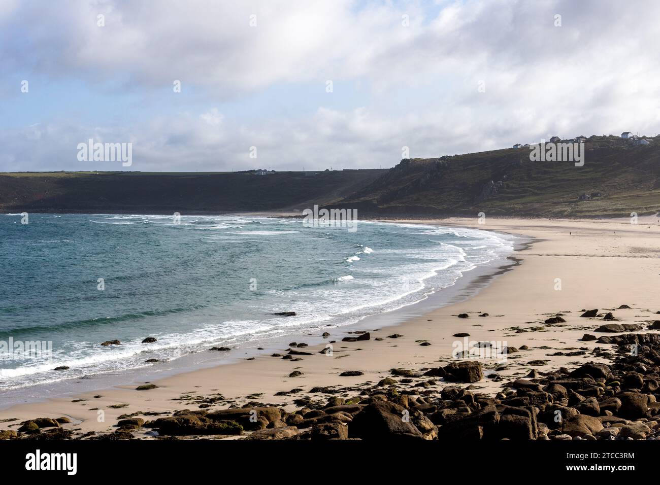 Cornwall coast line Stock Photo - Alamy