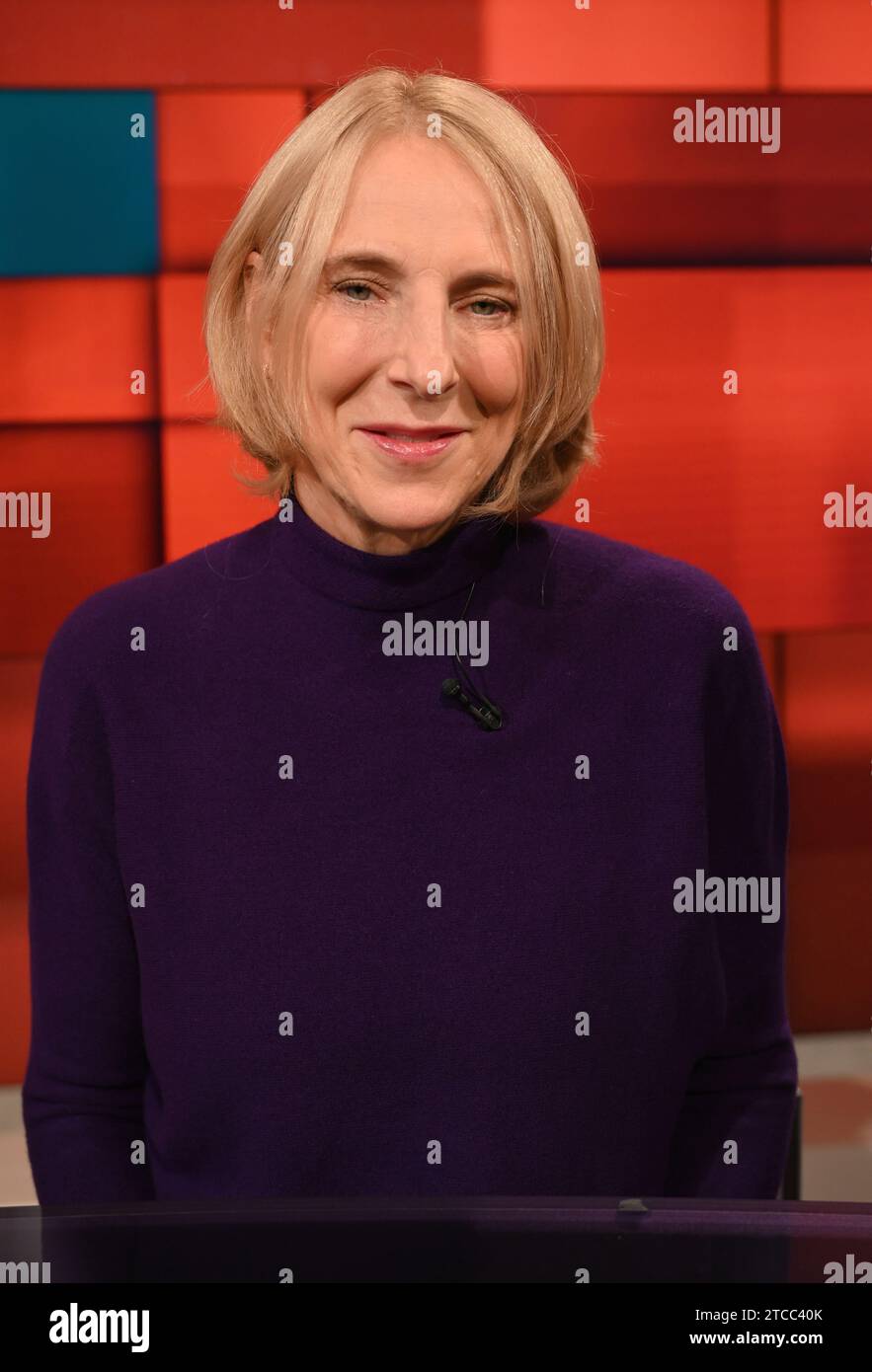 Cologne, Germany. 11th Dec, 2023. Journalist Katrin Eigendorf, war ...