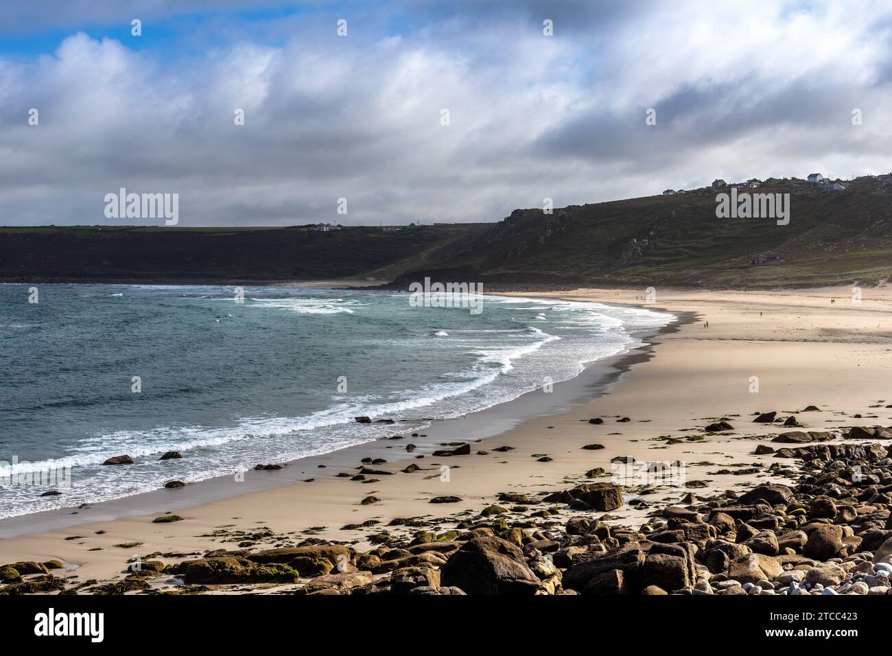 Cornwall coast line Stock Photo - Alamy