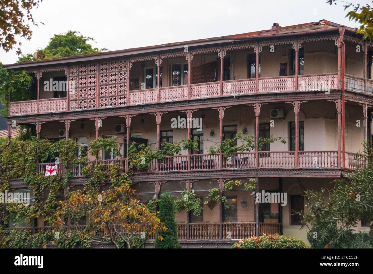 Street architecture in tbilisi , Georgia Stock Photo - Alamy