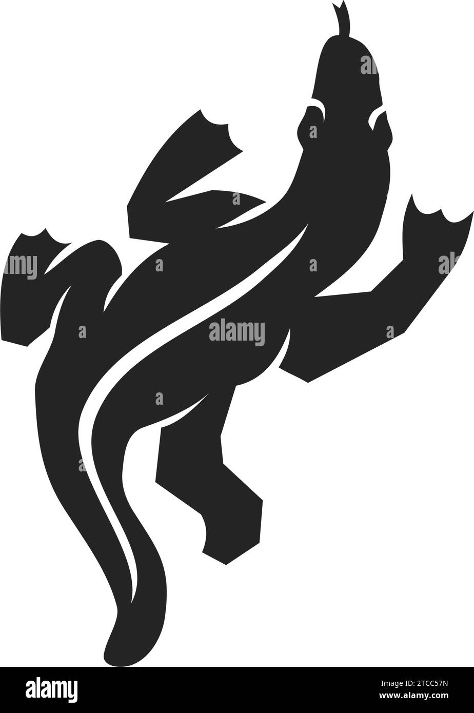 Komodo Logo template Isolated. Brand Identity. Icon Abstract Vector ...