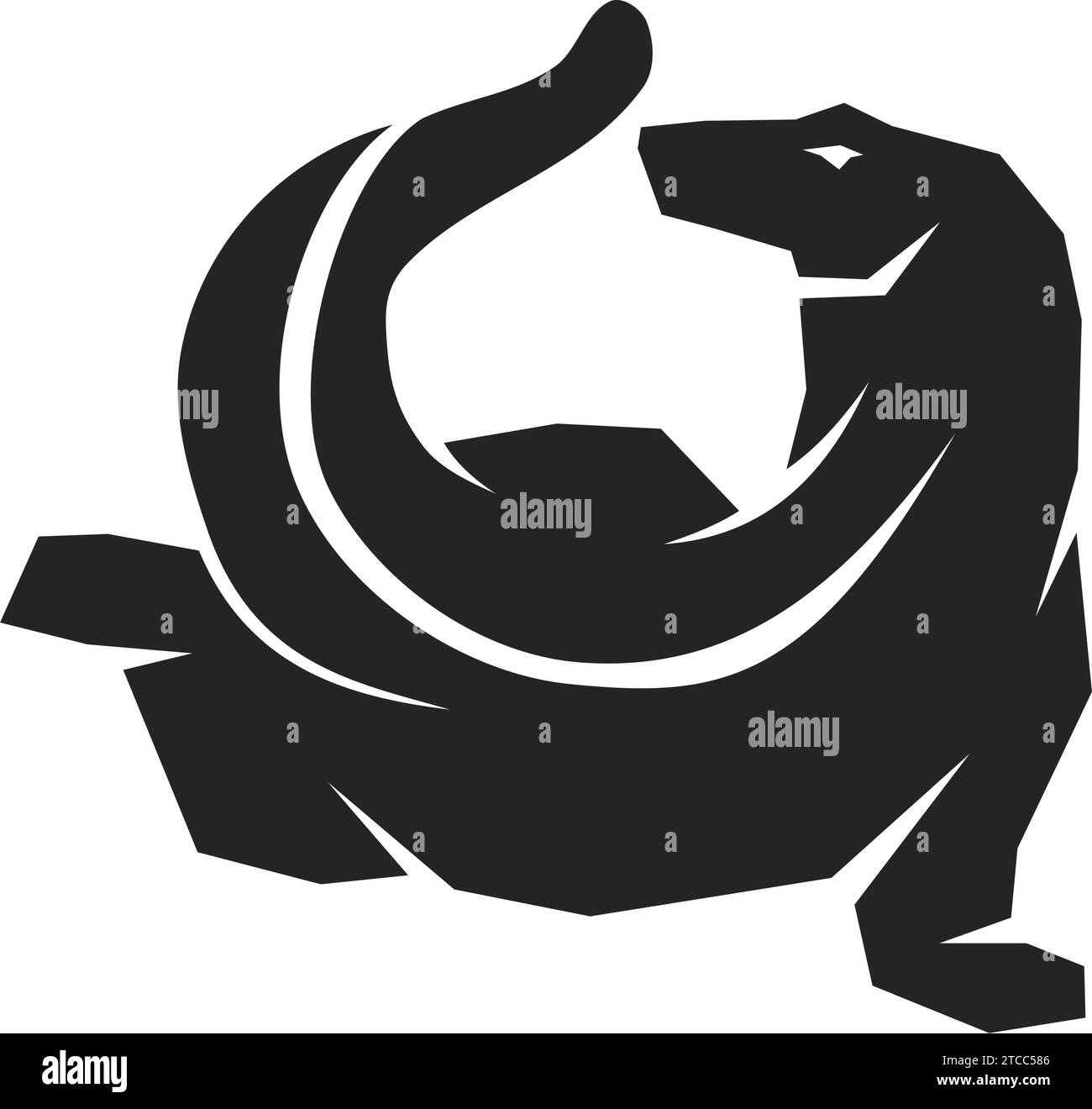 Komodo Logo template Isolated. Brand Identity. Icon Abstract Vector ...