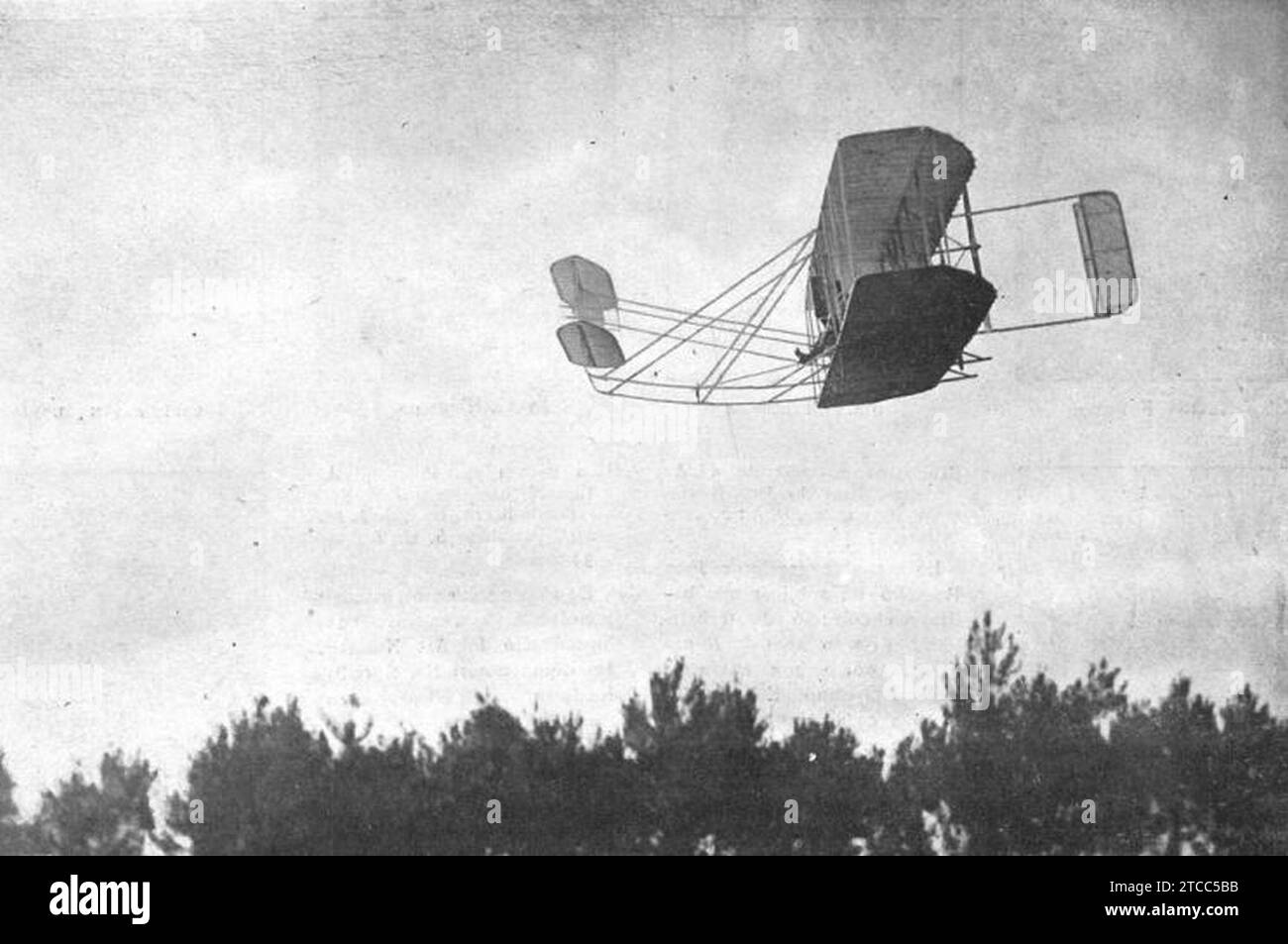 Wilbur Wright - 1908 Stock Photo - Alamy