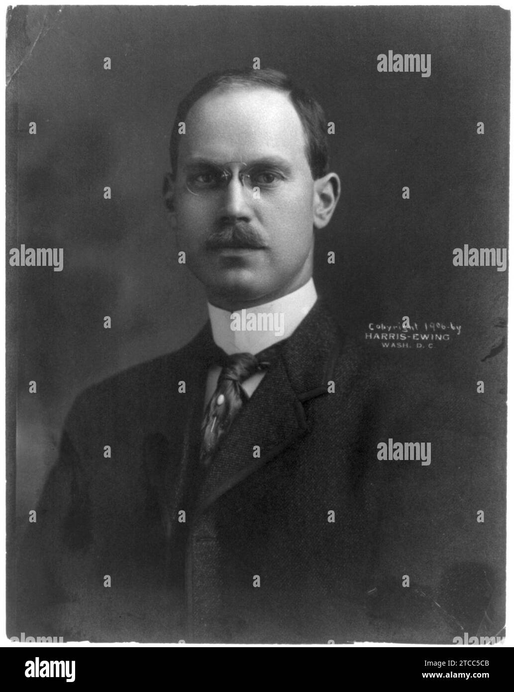 Wilbur John Carr, 1870-1942, head and shoulders portrait, facing ...