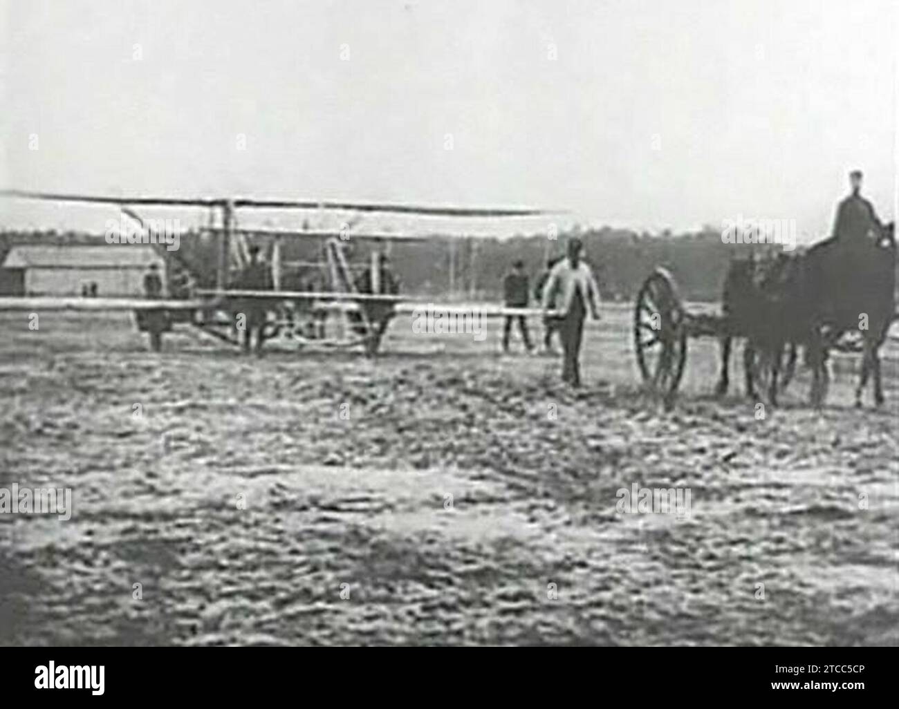 Wilbur Wright Le Mans 1908 Stock Photo - Alamy