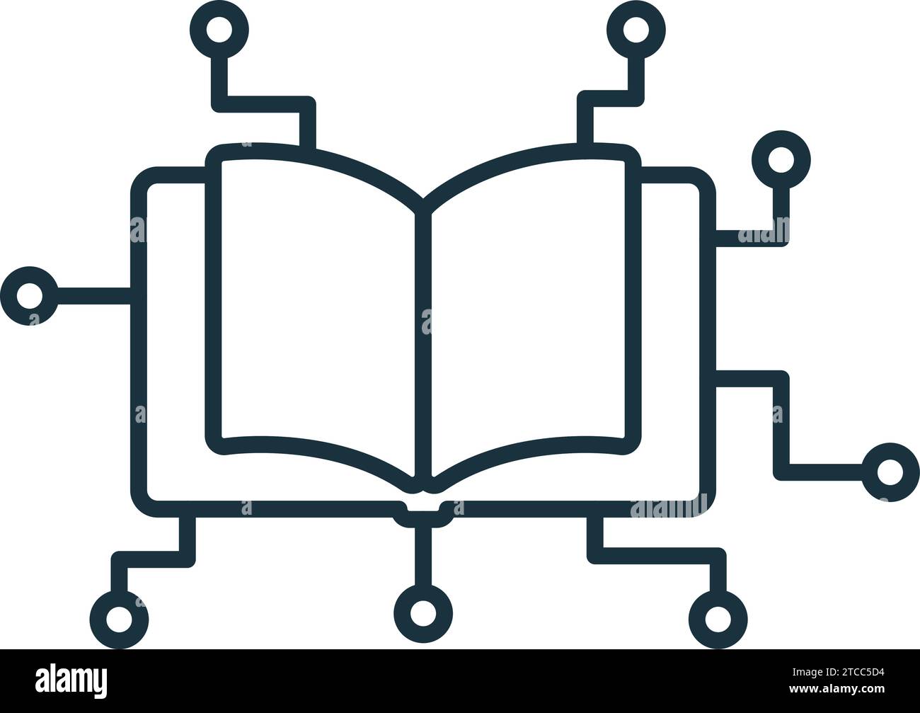 Machine Learning Icon Monochrome Simple Sign From Data Analytics Collection Machine Learning