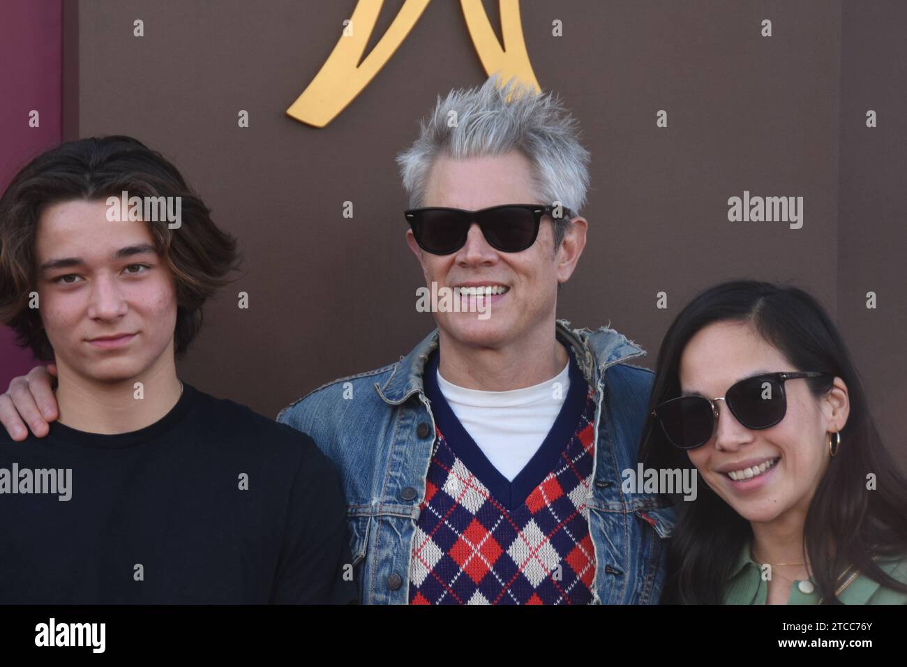 Los Angeles, California, USA 10th December 2023 (L-R) Rocko Akira Clapp ...