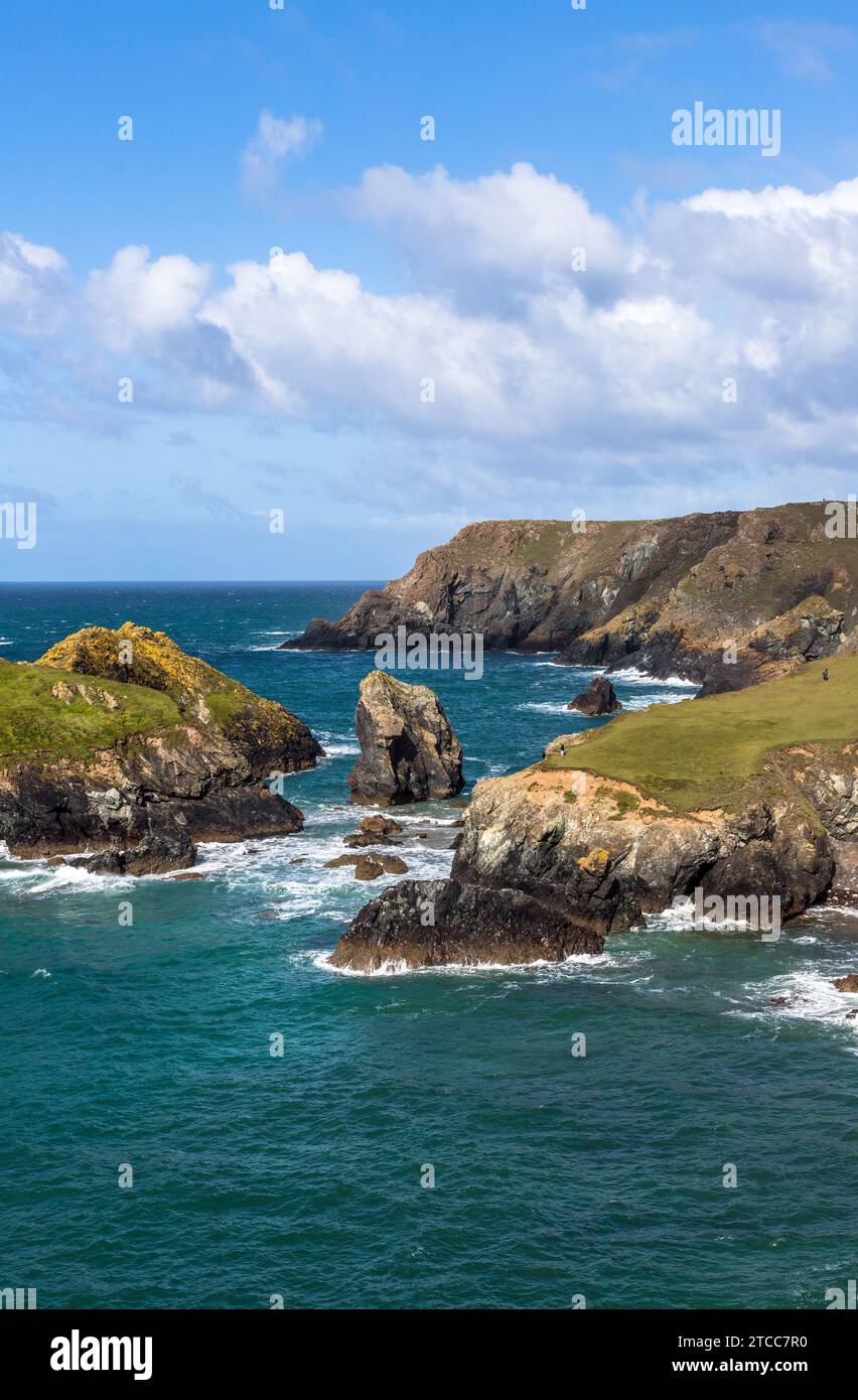 Cornwall coast line Stock Photo - Alamy